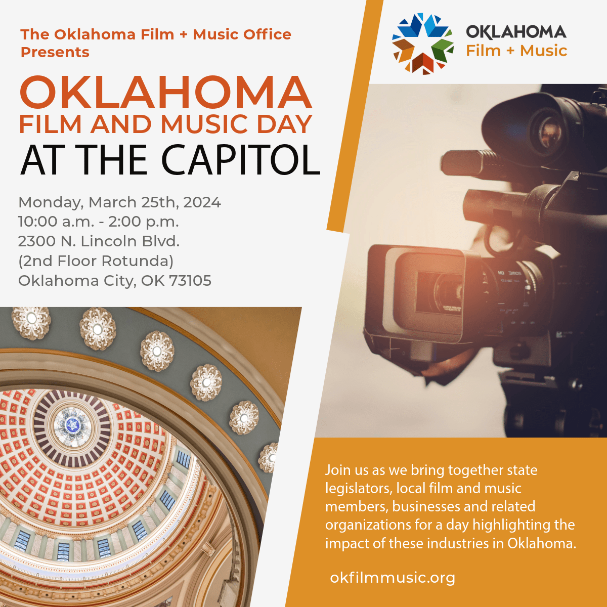 Oklahoma Film and Music Day at the Capitol to Spotlight Local ...